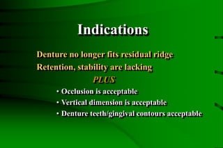 23. Denture Relines from A to Z for prosthesis.ppt