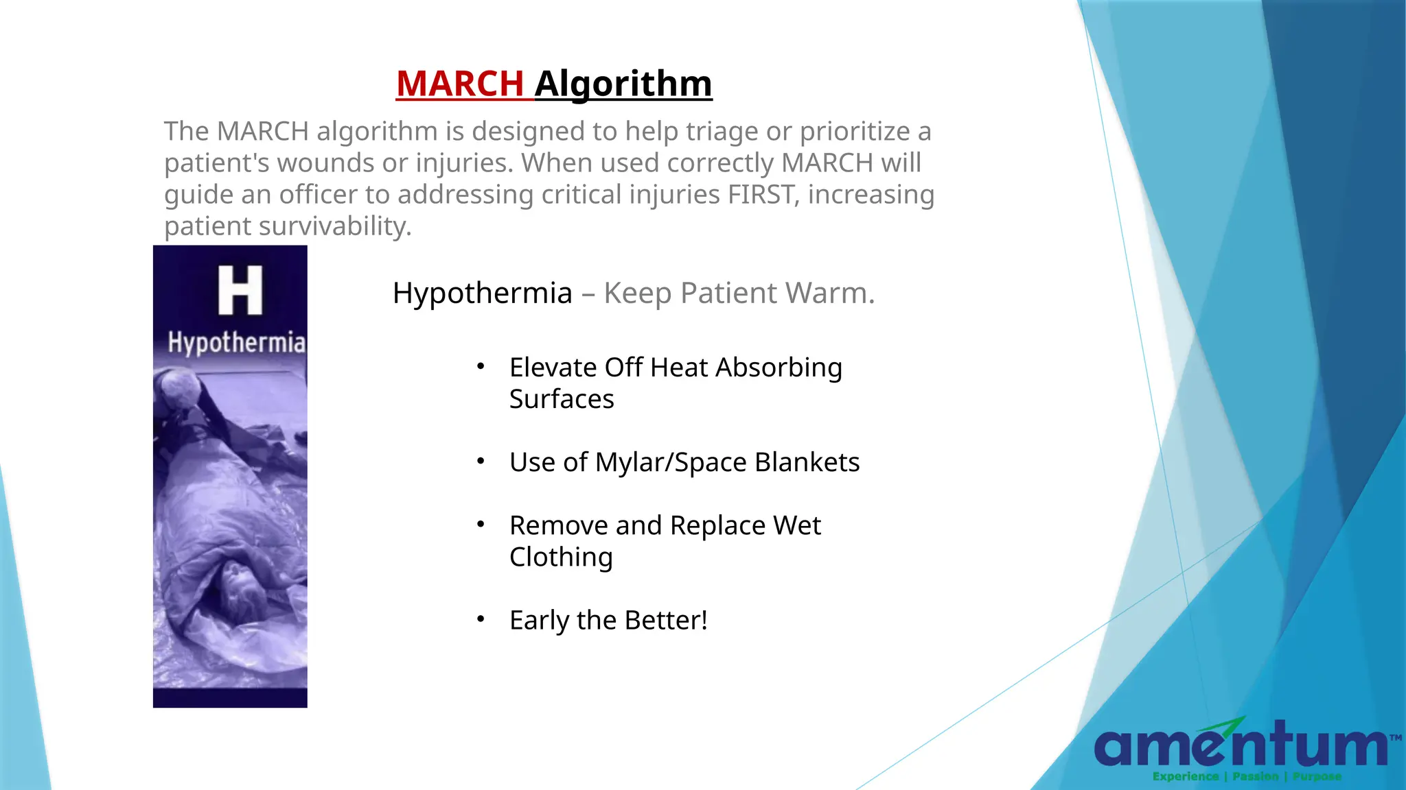 Tactical Medical Training for first responders and associates | PPTX