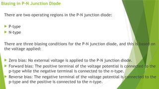 PN Junction Diode Full details about that | PPTX