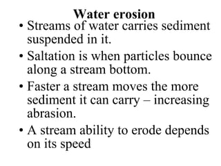 23 3 water shapes the land | PPT