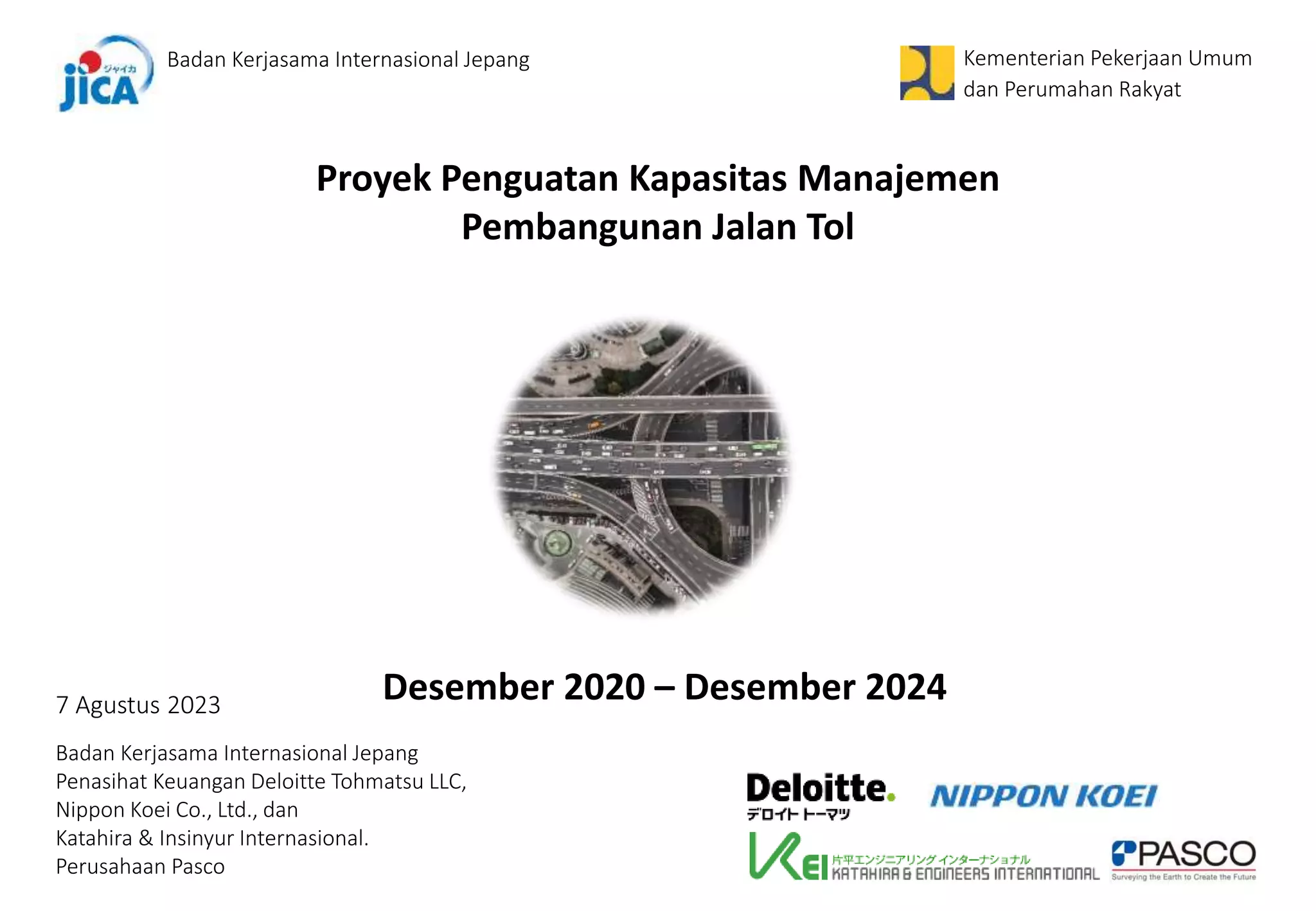 23-8-7 Introduction of JICA Project_ind.pptx