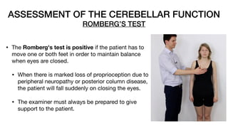 Assessment of the Cerebellar Function.pdf | Foot Health | Diseases and ...