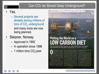 Carbon Capture And Storage | PPT
