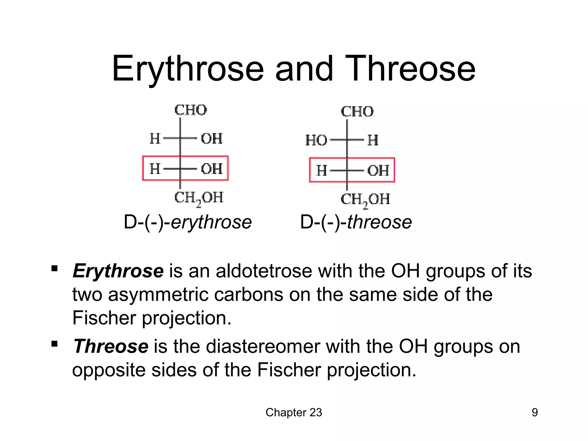 23 - Carbohydrates and Nucleic Acids - Wade 7th | PPT