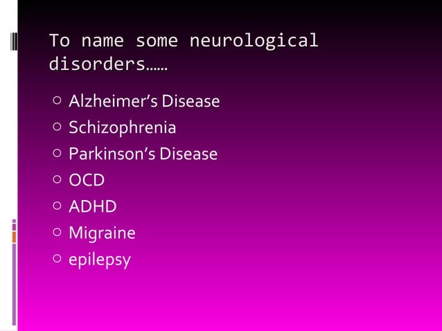 23. common neurological disorders | PPT