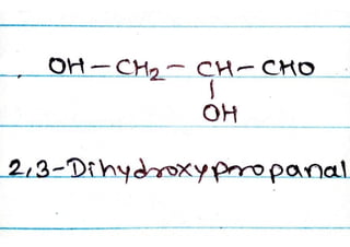 2,3-dihydroxy propanal | PDF
