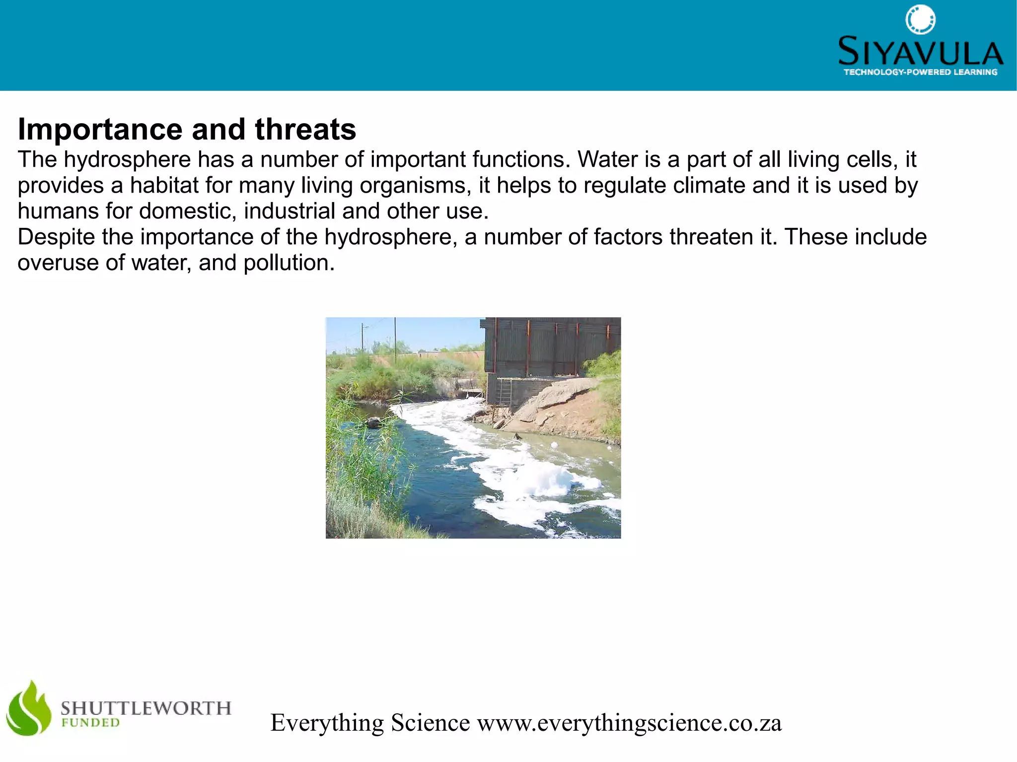 The hydrosphere | ODP