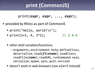Basics of Javascript | PPT