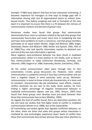 Effective Communication- Organizational Behavior | PDF