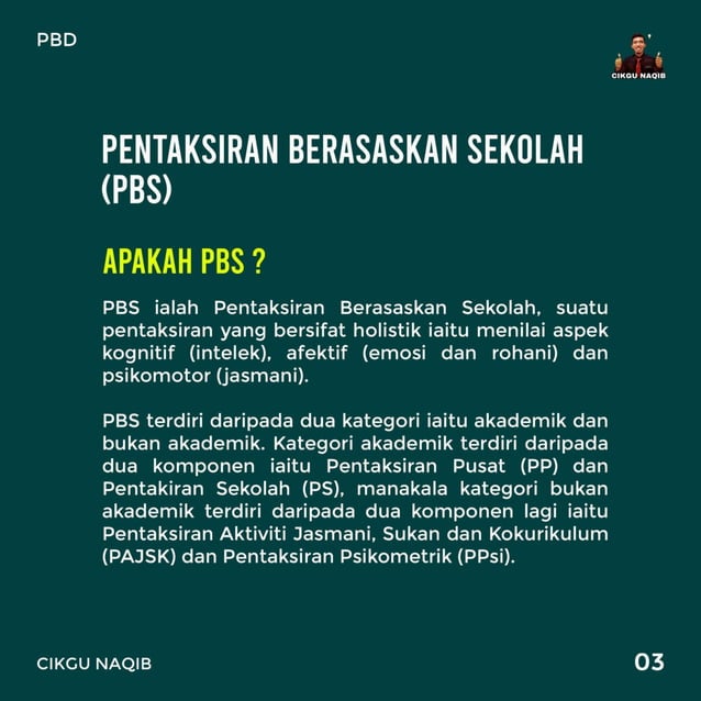 PBD (Pentaksiran Bilik Darjah) | PDF