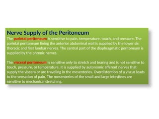 23-Peritonuem.pptx :Anatomy and Functions | PPTX