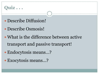 Powerpoint Metabolisme 1 | PPT | Biological Sciences | Science