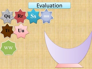 Play Group English Writing from Qq,Rr,Ss,Tt,Uu | PPT