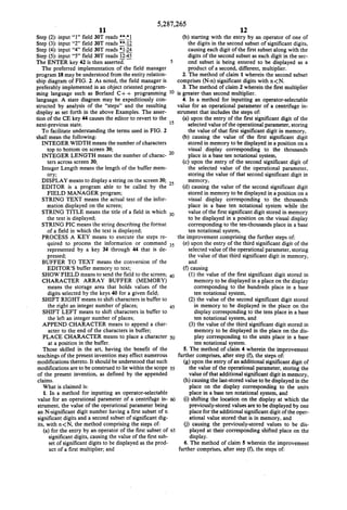 23 richard a. hall - 5287265 - interfacing methods for use in inputting operator-selectable ...