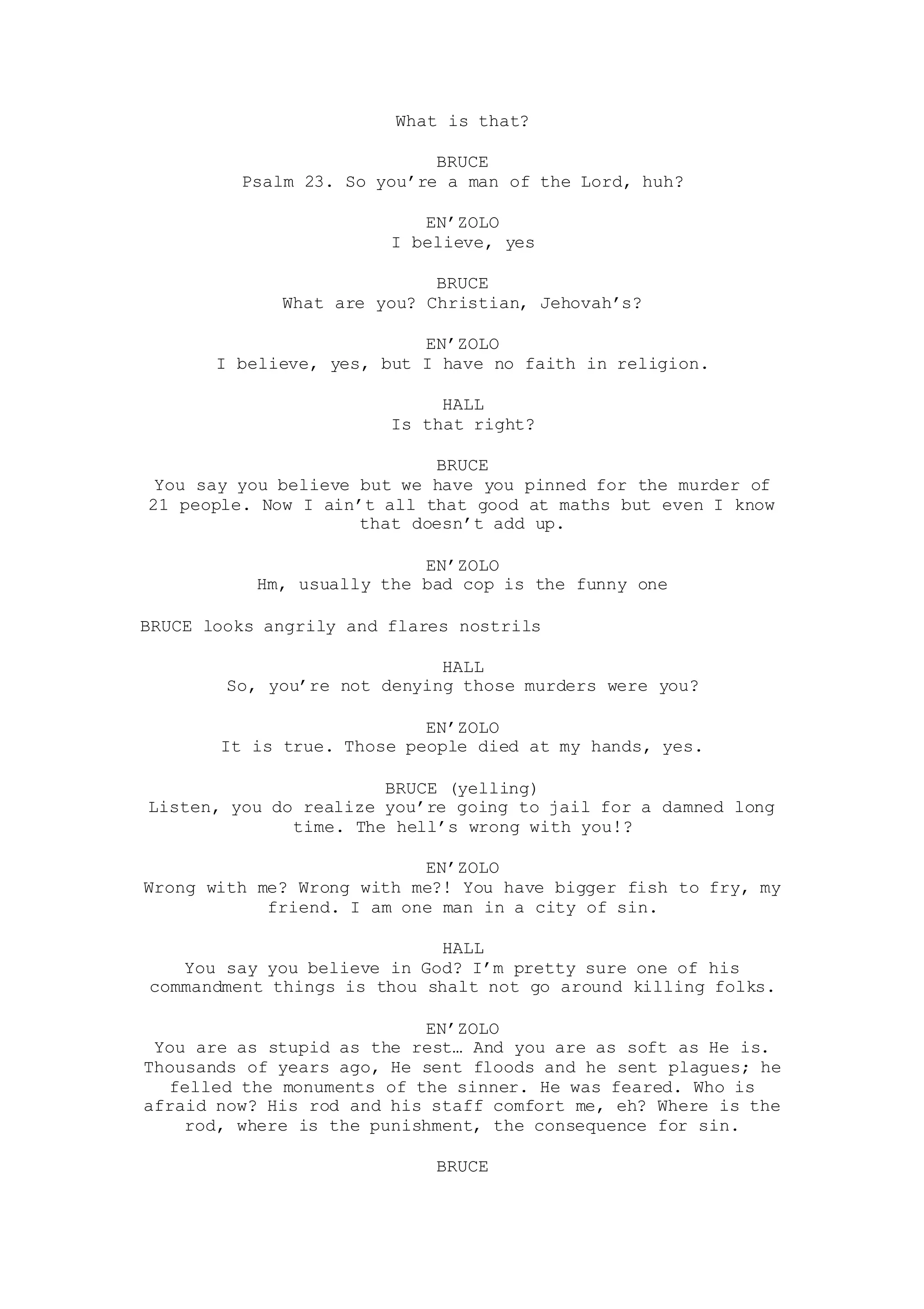 23 script revision | PDF