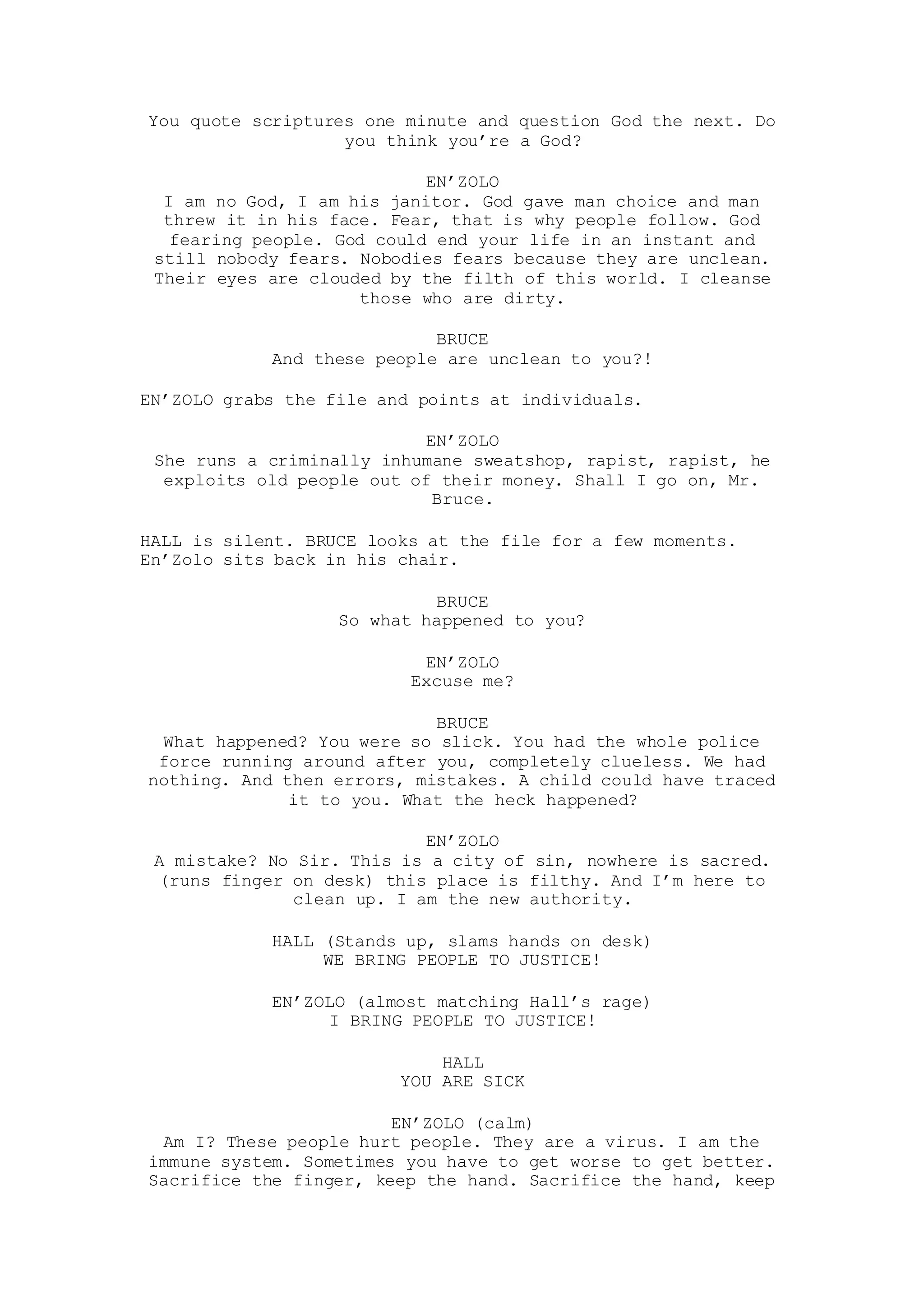 23 script revision | PDF