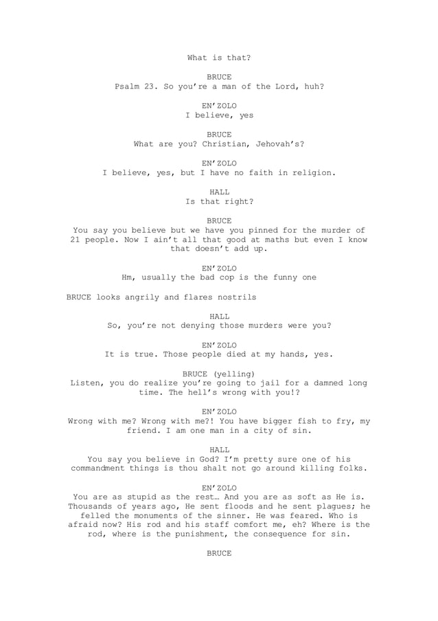 23 script revision | PDF