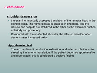 shoulder dislocation | PPT