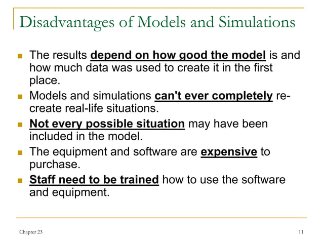 23 simulations | PPT