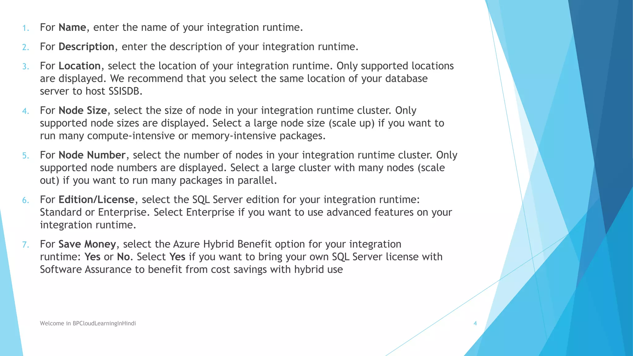 23 Ssis Integration Runtime In Azure Data Factorypptx