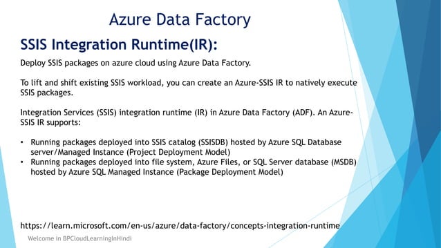 23- SSIS Integration Runtime in Azure Data Factory.pptx