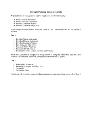 23. Strategic Planning Outline | PDF