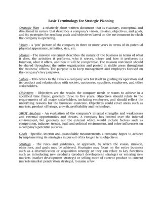 23. Strategic Planning Outline | PDF