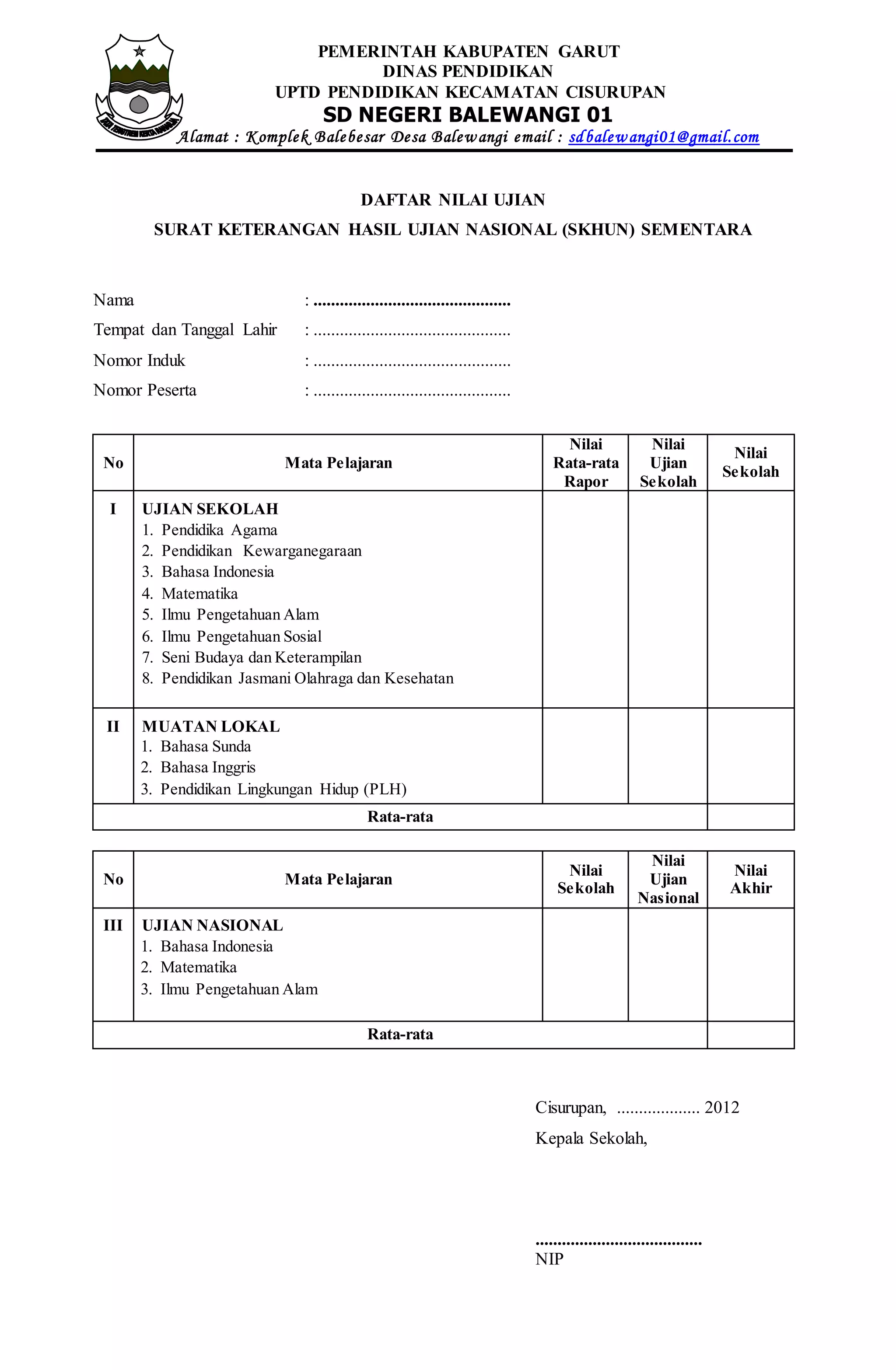 23 surat-skhun-sementara | DOCX
