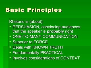 The Rhetoric Of Aristotle | PPT