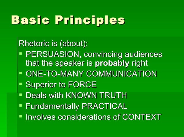 The Rhetoric Of Aristotle | PPT
