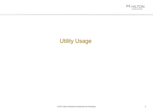 Hilton Worldwide - Leading Efforts in Sustainability and Energy ...