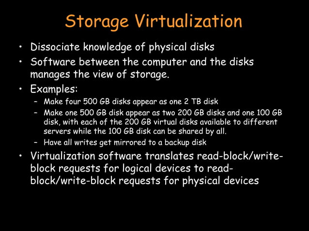 Virtualization (Distributed computing) | PPT | Operating Systems | Computer Software and ...