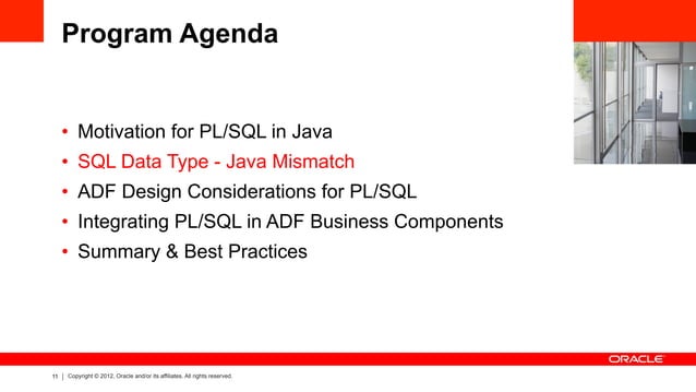 Oracle ADF Architecture TV - Design - Architecting for PLSQL Integration | PPT