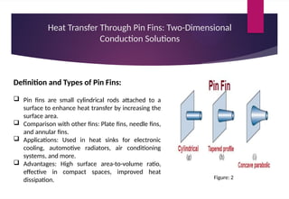 Heat Transfer Through Pin Fins Power Point Presentation | PPTX