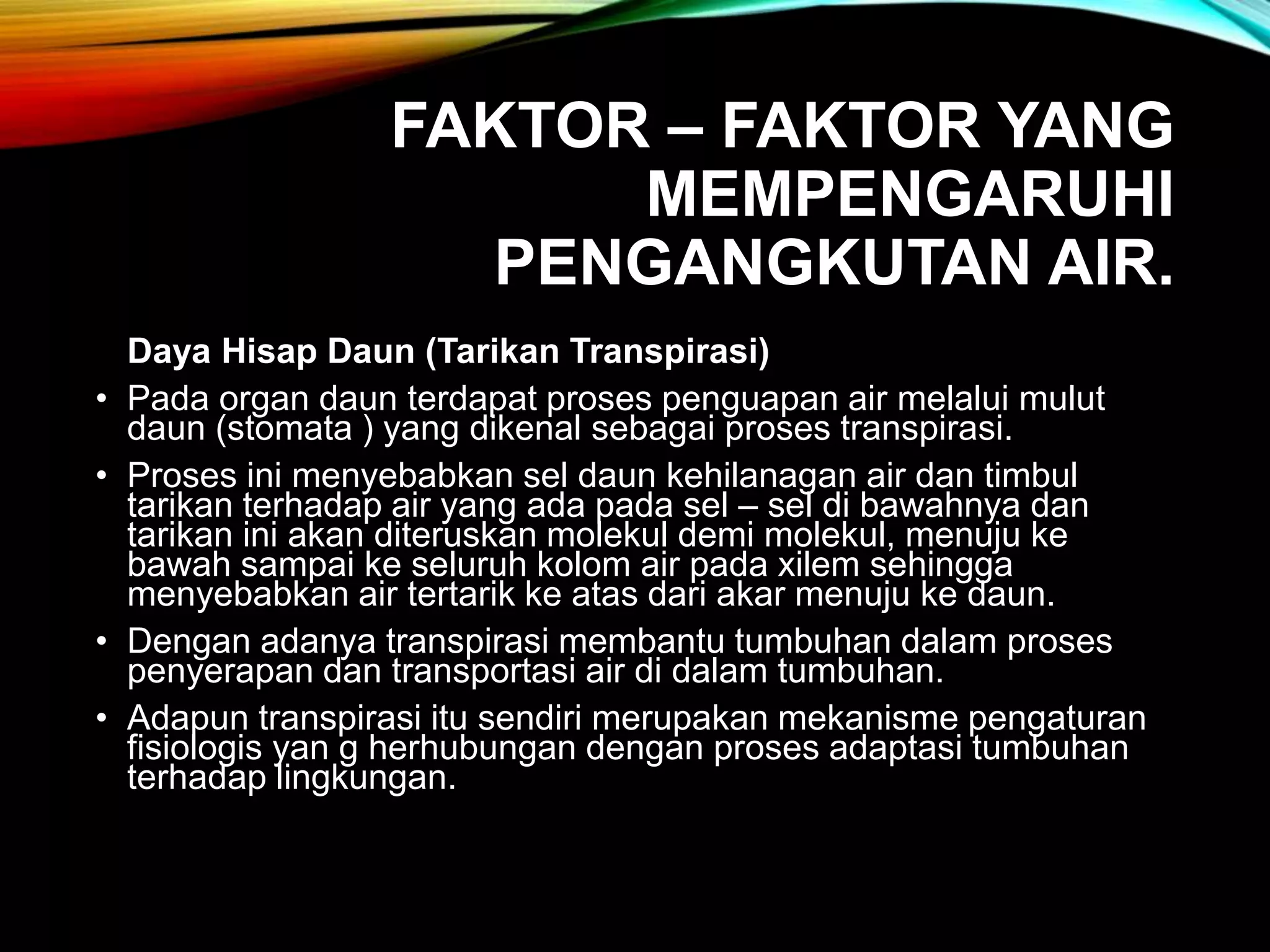 struktur dan fungsi jaringan tumbuhan | PPTX