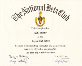 National Beta Club | PDF