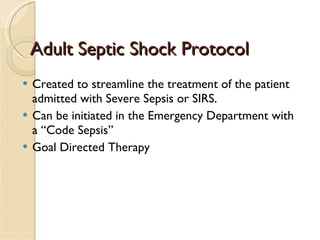 2300 sepsis project | PPT