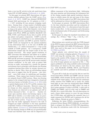 UV and Hα HST observations of 6 GASP jellyfish galaxies | PDF