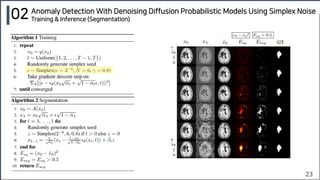 Anomaly Detection based on Diffusion | PPT
