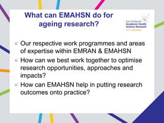 EMRAN Launch Event - Rachel Munton | PPT