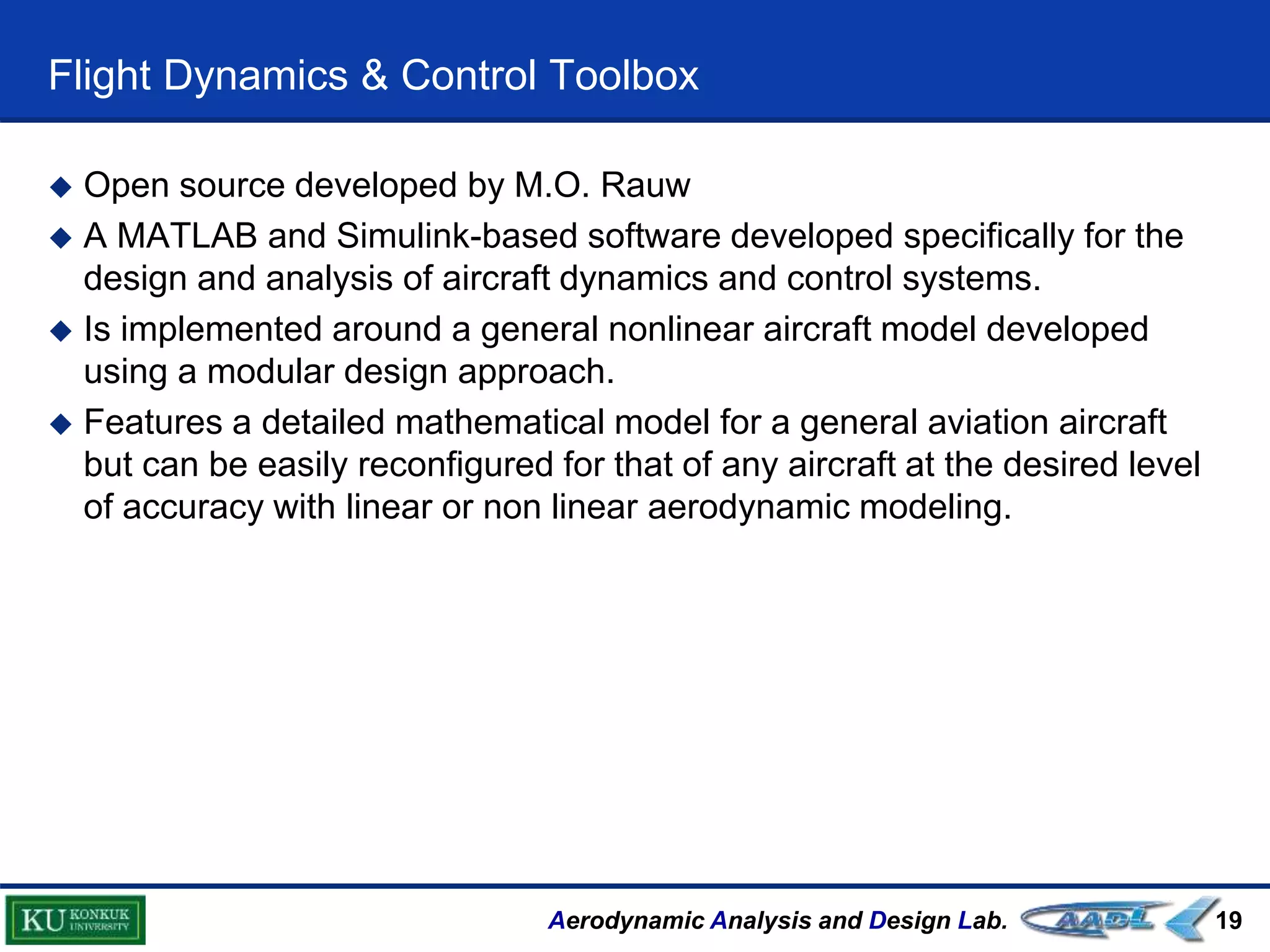 Study for flight simulation environments | PPTX