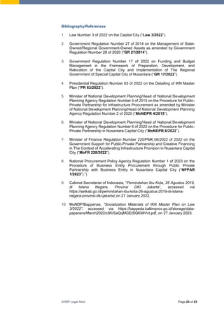 Public-Private Partnership for Infrastructure Procurement in Indonesia ...