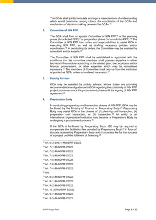 Public-Private Partnership in the Development of Indonesia’s New ...