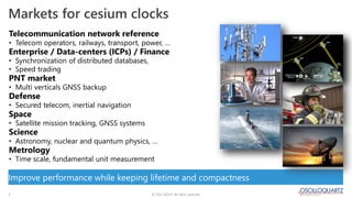Industrial optically pumped cesium beam clock | PDF