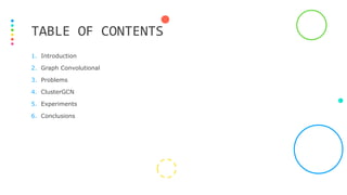 NS-CUK Joint Journal Club: S.T.Nguyen, Review on “Cluster-GCN: An Efficient Algorithm for ...