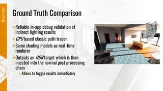 Real-time path tracing using a hybrid deferred approach, GTC EUR 2017 | PPT