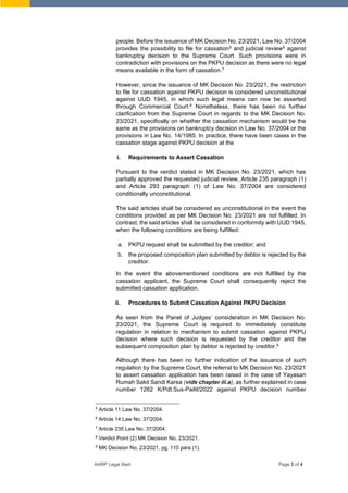 Cassation Against the Suspension of Payment Decision.pdf