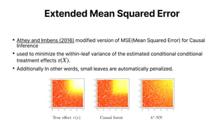 Causal Random Forest | PPT