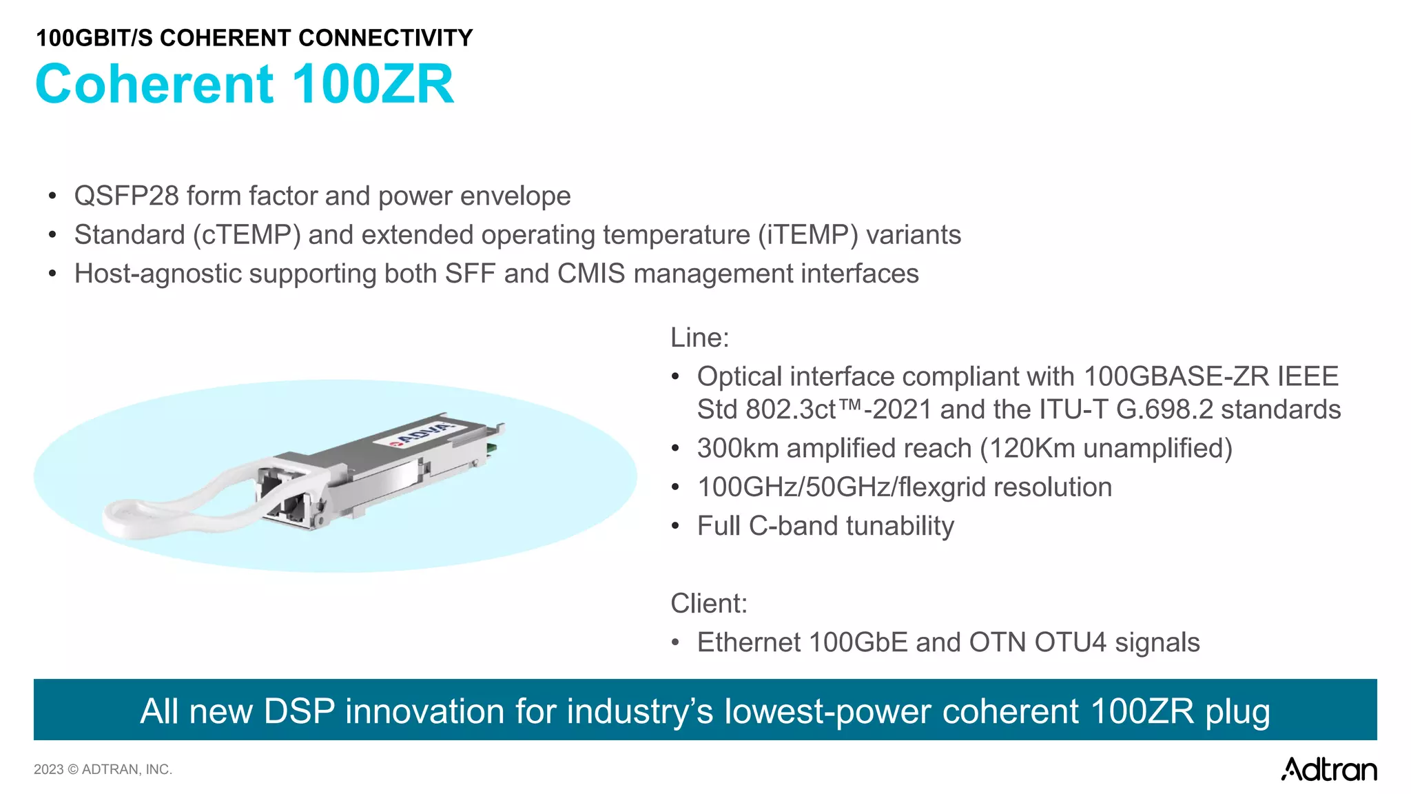 OFCNet demo: Optical spectrum services over FSP 3000 OLS | PDF