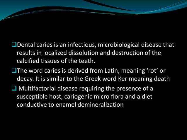 Dental caries ppt hahhgsghkkshhfdhjaiisg | PPT
